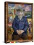 'Portrait of Father Tanguy Painting by Vincent Van Gogh (1853-1890 ...