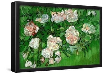 'Vincent Van Gogh Still Life Pink Roses Art Print Poster' Print ...