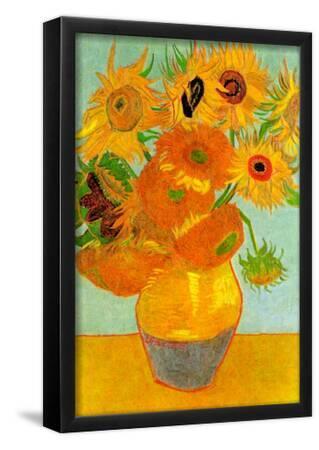 'Vincent Van Gogh Still Life Vase with Twelve Sunflowers 2 Art Print ...
