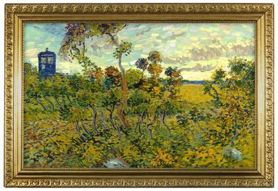 'Vincent Van Gogh Tardis at Montmajour Poster' Posters | AllPosters.com