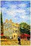 'Vincent Van Gogh The Rispal Restaurant at Asnieres Art Print Poster ...