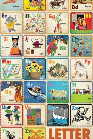 Vintage ABC Giclee Print | AllPosters.com