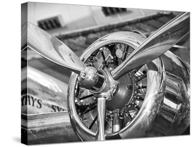'Vintage airplane propeller' Stretched Canvas Print | AllPosters.com