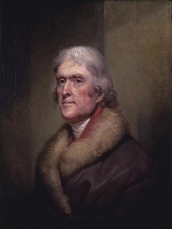 'Vintage American History Painting of President Thomas Jefferson ...