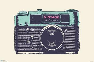 'Vintage Camera' Prints - Trends International | AllPosters.com