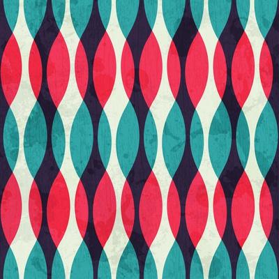 'Vintage Curves Seamless Texture with Grunge Effect (Raster Version ...