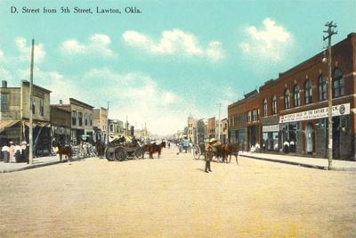 'Vintage Downtown Lawton' Prints | AllPosters.com