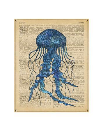 'Vintage Jellyfish' Posters - Sparx Studio | AllPosters.com