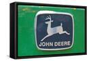 'Vintage John Deere Tractor Metal Emblem Photo Poster' Prints ...