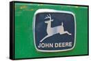 'Vintage John Deere Tractor Metal Emblem Photo Poster' Prints ...