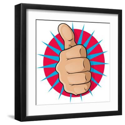 'Vintage Pop Art Thumbs Up' Prints - jorgenmac | AllPosters.com