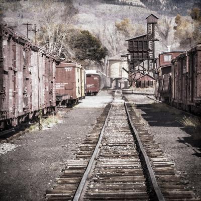 'Vintage Train Yard III' Photographic Print - Kathy Mahan | AllPosters.com