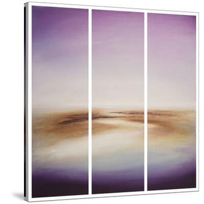 'Violet Horizon' Stretched Canvas Print - Tessa Houghton | AllPosters.com