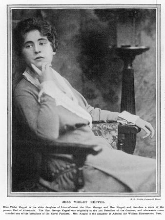 'Violet Trefusis Writer and Lover of Vita Sackville-West' Photographic ...