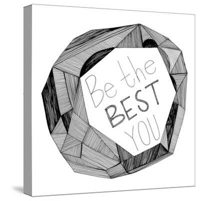 'Be the Best You' Stretched Canvas Print - Virginia Kraljevic ...