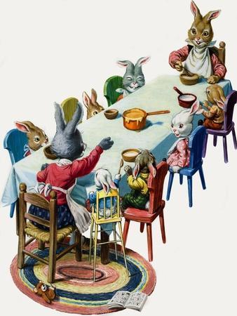'Brer Rabbit' Giclee Print - Virginio Livraghi | AllPosters.com