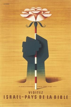 'Visit Israel Poster' Print | AllPosters.com