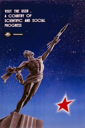 'Visit the Ussr, 1963' Giclee Print | AllPosters.com