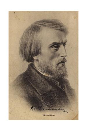 'Vissarion Belinsky, Russian Literary Critic' Giclee Print | AllPosters.com