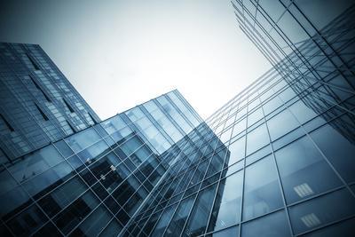 'Glass Building Perspective View' Photographic Print - Vladitto ...