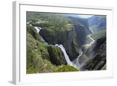 'Voringfoss Waterfall, Near Eidfjord, Hordaland, Norway, Scandinavia ...