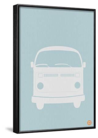 'VW Bus Blue Poster' Posters - NaxArt | AllPosters.com