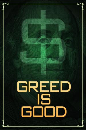 'Wall Street Movie Greed is Good' Art | AllPosters.com