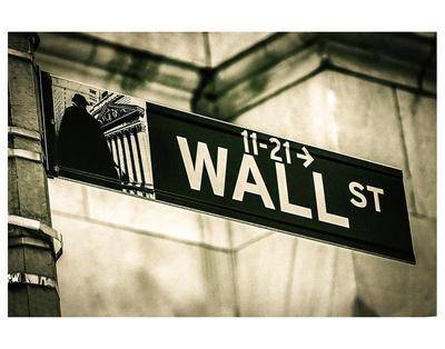 'Wall Street Sign New York City' Premium Giclee Print | AllPosters.com