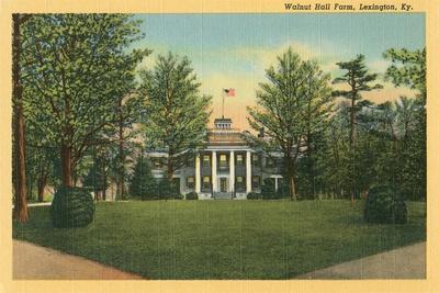 'Walnut Hall Farm, Lexington, Kentucky' Prints | AllPosters.com