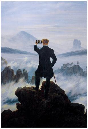 'Wanderer Selfie Portrait' Prints | AllPosters.com