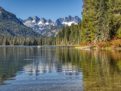 'Washington State. Cooper Lake in Central Washington, Cascade Mountains ...