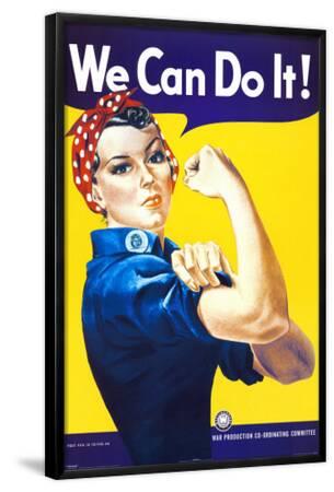 'We Can Do It! (Rosie the Riveter)' Posters - J. Howard Miller ...