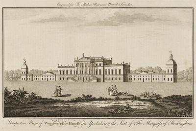 'Wentworth Wood House, Yorkshire, the Seat of the Marquis of Rockingham ...