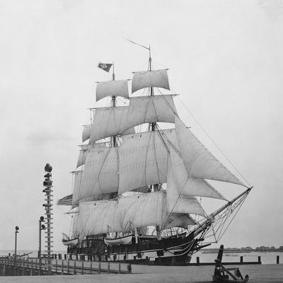 'Whaling Ship at a Dock' Photographic Print | AllPosters.com