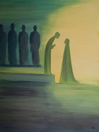 'When the Child Jesus Was Found in the Temple, He Leaned Forward ...