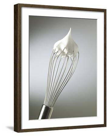 'Whisk with Beaten Egg-whites' Photographic Print - Steve Lupton ...
