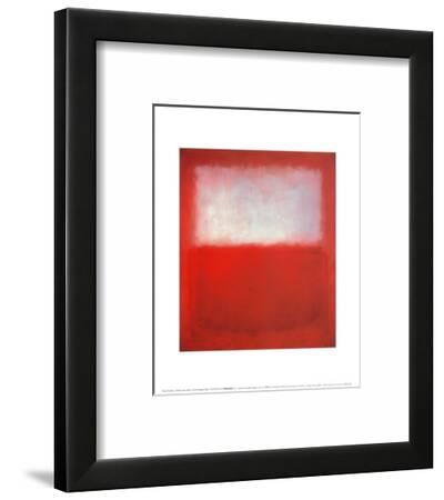 'White over Red' Art - Mark Rothko | AllPosters.com