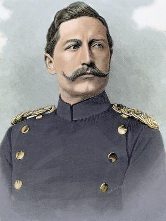 'Wilhelm II of Germany (1859- 1941). King of Prussia and German Emperor ...