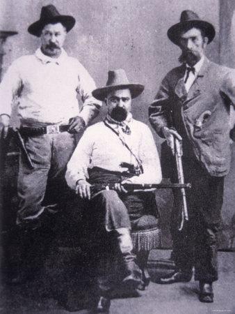 'William A. Pinkerton with Special Agents Used For Western Trailing, c ...