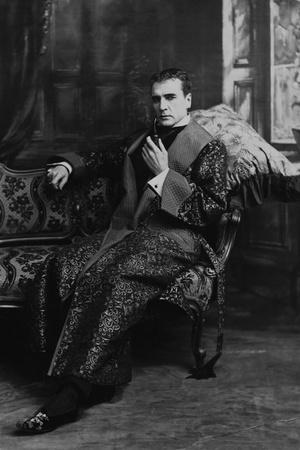 'William Gillette as Sherlock Holmes, Ca. 1899' Photographic Print ...
