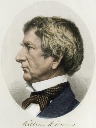 'William H Seward Portrait, with Autograph.' Giclee Print | AllPosters.com