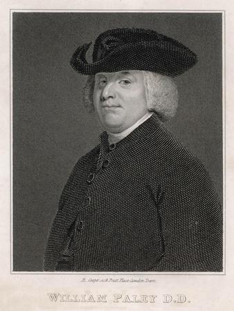 'William Paley Archdeacon of Carlisle Philosopher Author of Evidences ...