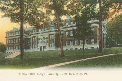 'Williams Hall, Lehigh University, South Bethlehem, Pennsylvania ...