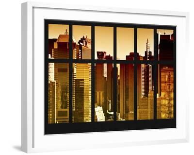 'Window View - Cityscape View - Skyscrapers of Theater District ...