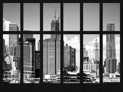 'Window View - Cityscape with the One World Trade Center (1WTC) at ...