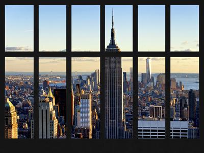 'Window View - Empire State Building and the One World Trade Center ...