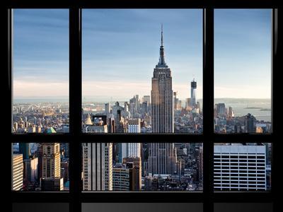 'Window View, Special Series, Empire State Building, Manhattan, New ...