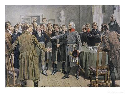 'General Von Yorck Urges the East Prussian Diet at Konigsberg to Take ...