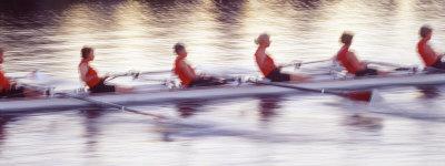 'Women Rowing Boat' Photographic Print | AllPosters.com