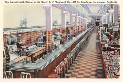 'Woolworth Lunch Counter, Los Angeles, California' Posters | AllPosters.com